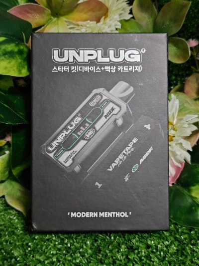 [ASDF.] "베이프테이프 언플러그" / ASDF KOREA VAPETAPE "UNPLUG" 대용량 일회용 전자담배 12000 ...