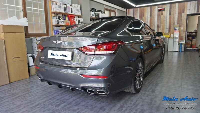 제네시스 G80(DH) 안드로이드 후석모니터 포커스 노바 X13 설치 : 네이버 블로그