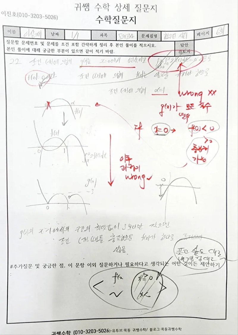 학습자료들첨부 수2 함수의 극한 킬러문제기출 수학내신 심화대비 학습문항 네이버 블로그
