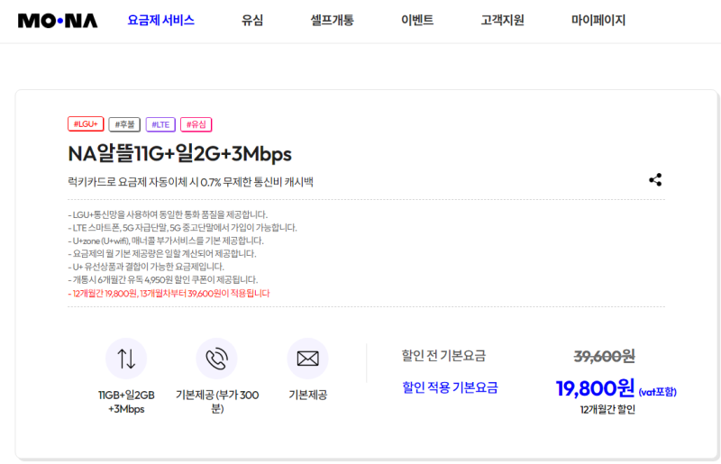 알뜰폰 Mona 모나 모바일 원칩으로 빠르게 개통한 후기 네이버 블로그