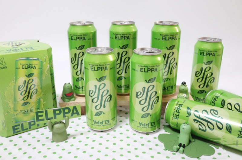 ELPPA 엘파 편의점 사과맥주 신제품 과일주 맛있는 술 후기 : 네이버 블로그