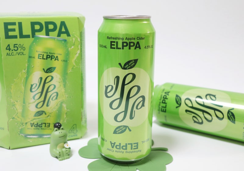 ELPPA 엘파 편의점 사과맥주 신제품 과일주 맛있는 술 후기 : 네이버 블로그