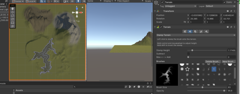 유니티 3D 기초 (Unity 3D Basic) - Terrain Map : 네이버 블로그