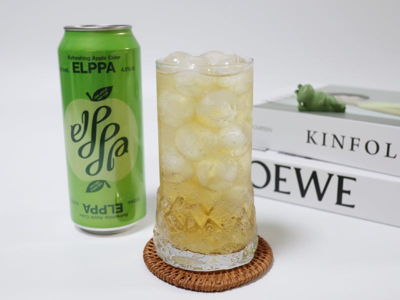 ELPPA 엘파 편의점 사과맥주 신제품 과일주 맛있는 술 후기 : 네이버 블로그