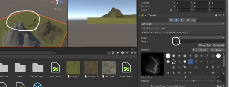 유니티 3D 기초 (Unity 3D Basic) - Terrain Map : 네이버 블로그