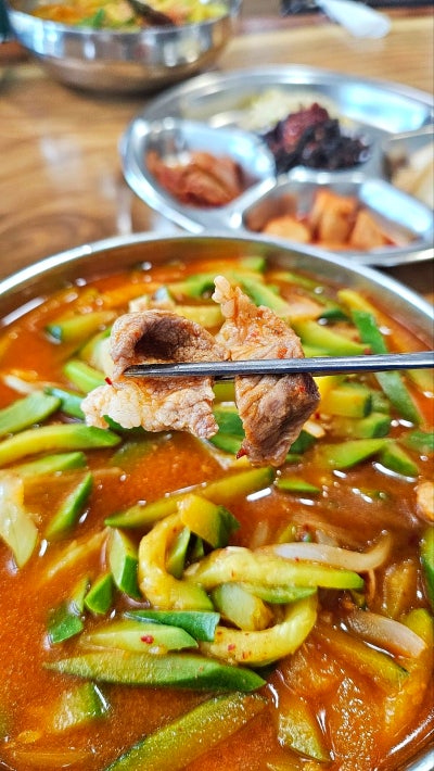 광주 로컬맛집 평동 애호박찌개 맛집 송원식육식당 내돈내산 솔직후기 네이버 블로그