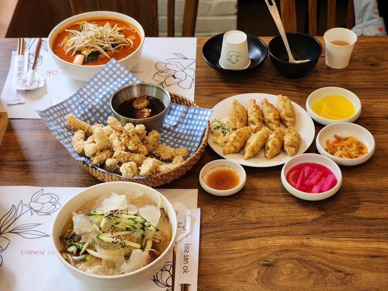부산북구화명동맛집 리산옥 I 중식집 바게트탕수육 짬뽕 I 주차가능 네이버 블로그