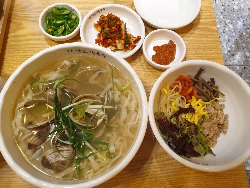 남양주 다산 맛집 한강로칼국수 현대프리미엄아울렛 스페이스원점 다산 현대 식당가 추천 네이버 블로그