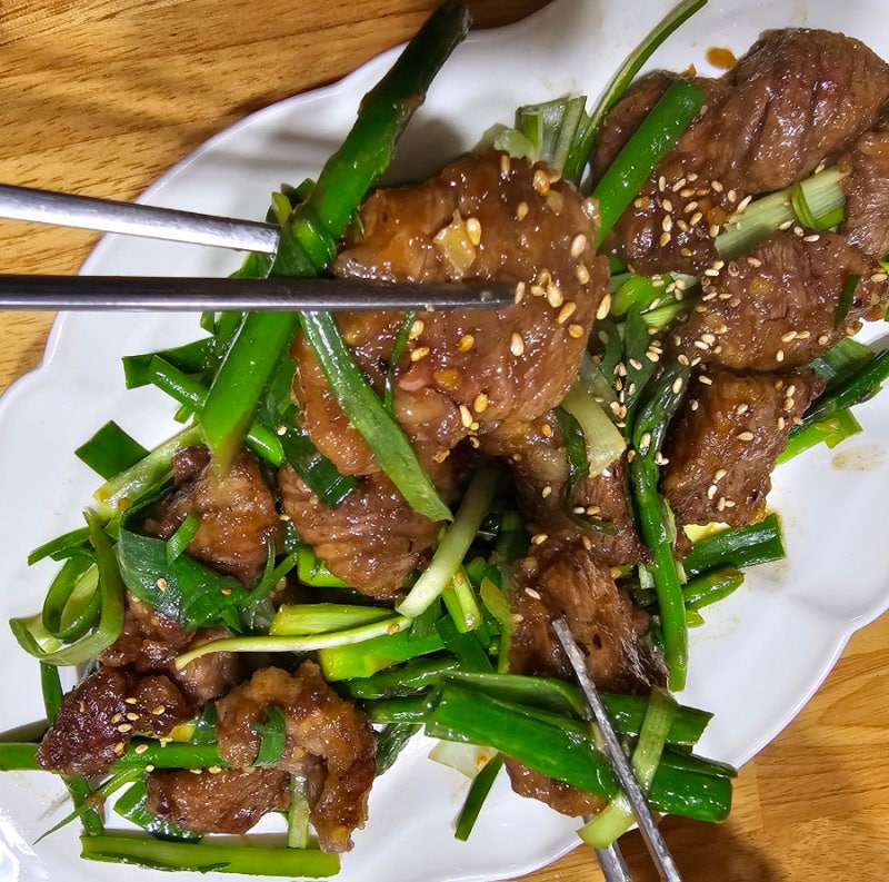 몽골리안 비프 만드는법 맛있게 먹는 소고기요리 미국식 중국요리 소고기볶음 네이버 블로그
