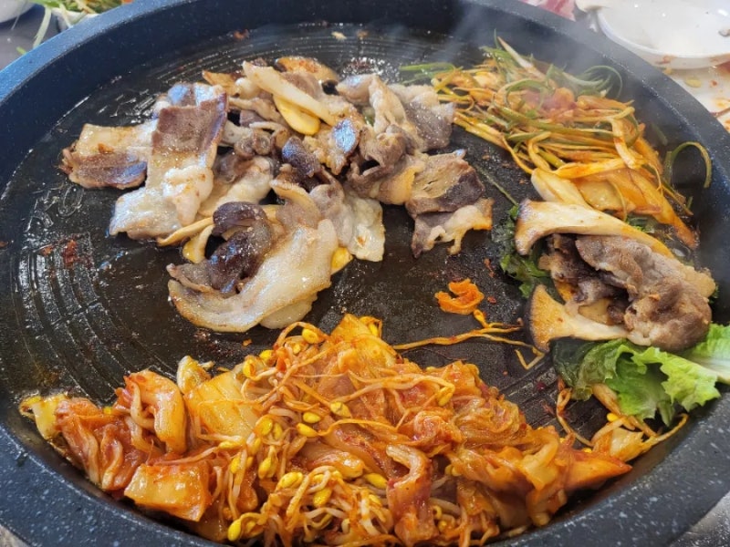 전주 송천동 고깃집 냅다청양집 대패삼겹살이 맛있어요 네이버 블로그