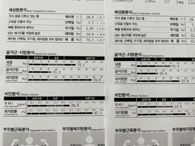 부평구청 헬스장andpt 회원님들의 인바디 변화 네이버 블로그