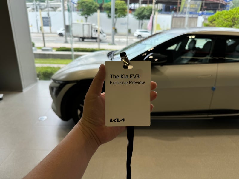 기아 EV3 보고 왔네요 ft. 가격/크기/실내/GT라인/롱레인지 : 네이버 블로그