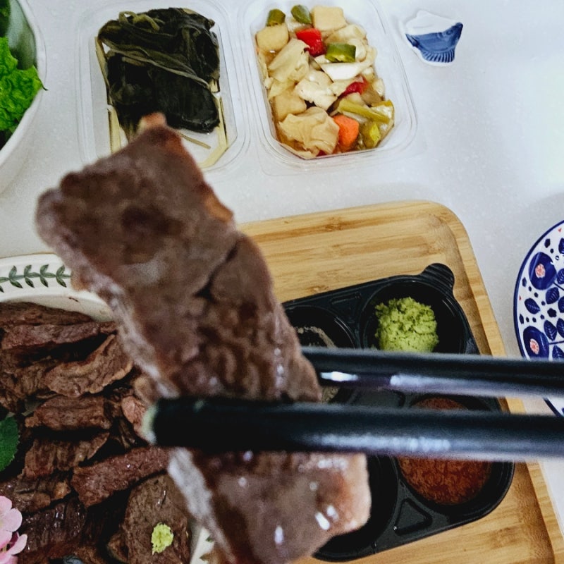 육식본부 소고기 한판세트 마블링 식감 감동 네이버 블로그
