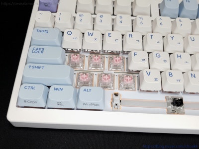 한성 TFG Cloud CF 저소음 기계식 키보드 리뷰 : 네이버 블로그