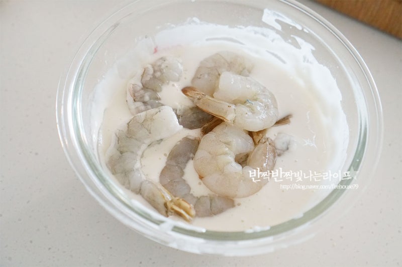 백종원 크림새우 만들기 레몬 크림새우 소스 새우요리 레시피 네이버 블로그