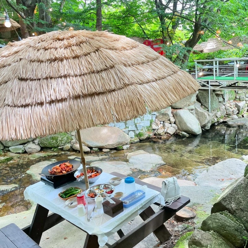 대구 팔공산 계곡식당 갓바위 근교 맛집 개울가식당 네이버 블로그