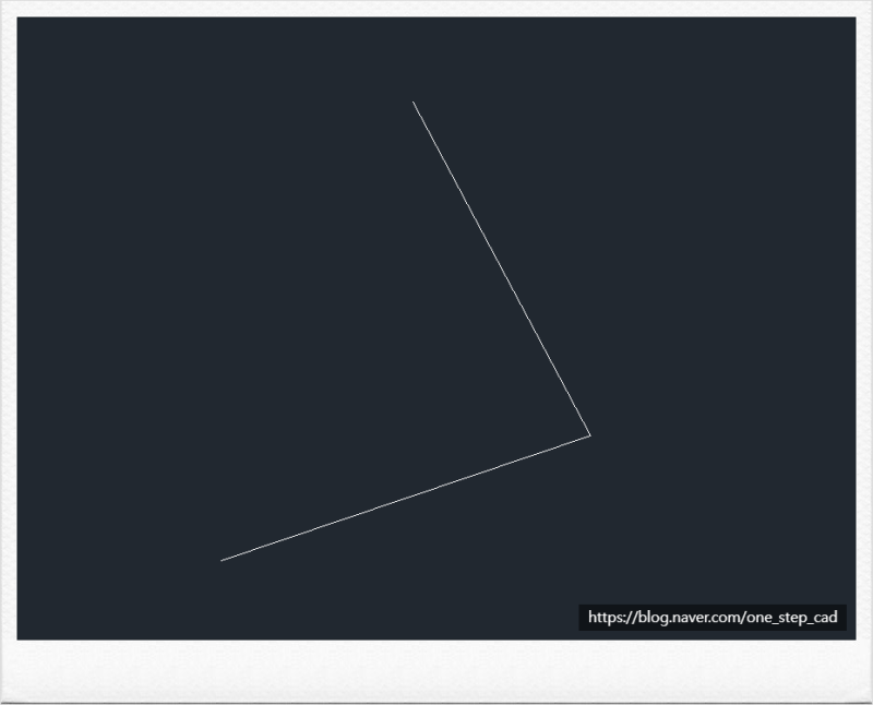 캐드 각도 측정 DIMANGULAR, DIST 사용법 : 네이버 블로그