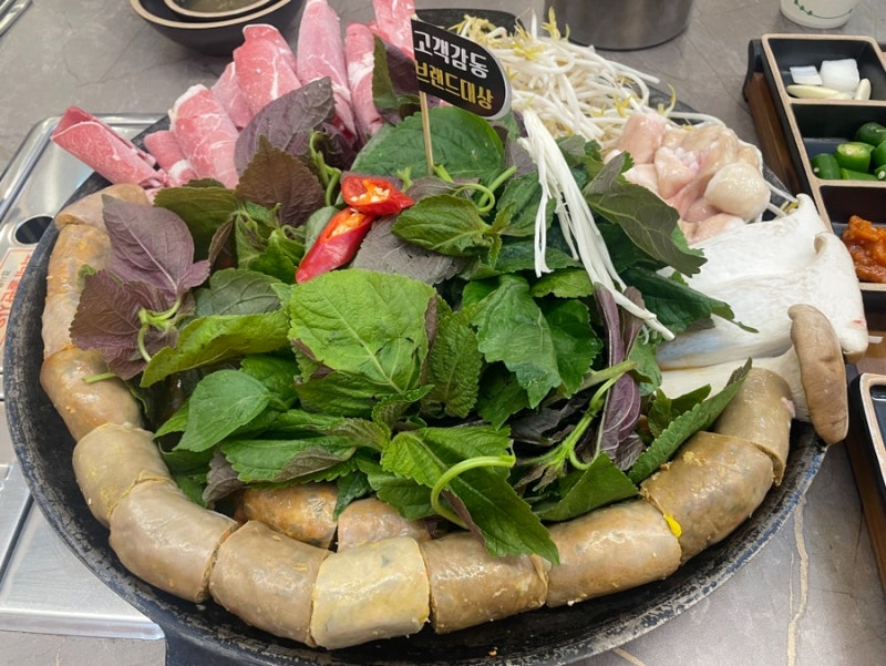 정성순대 테크노폴리스점 ㅣ 대구 현풍 텍폴 순대전골 맛집 달성군 테크노폴리스 순대 국밥 맛집 네이버 블로그