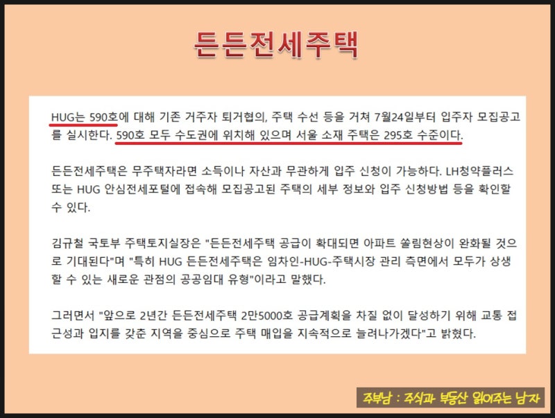 든든전세주택 신청 기간 방법 소득 조건 위치는 어디일까ft Hug Lh 네이버 블로그