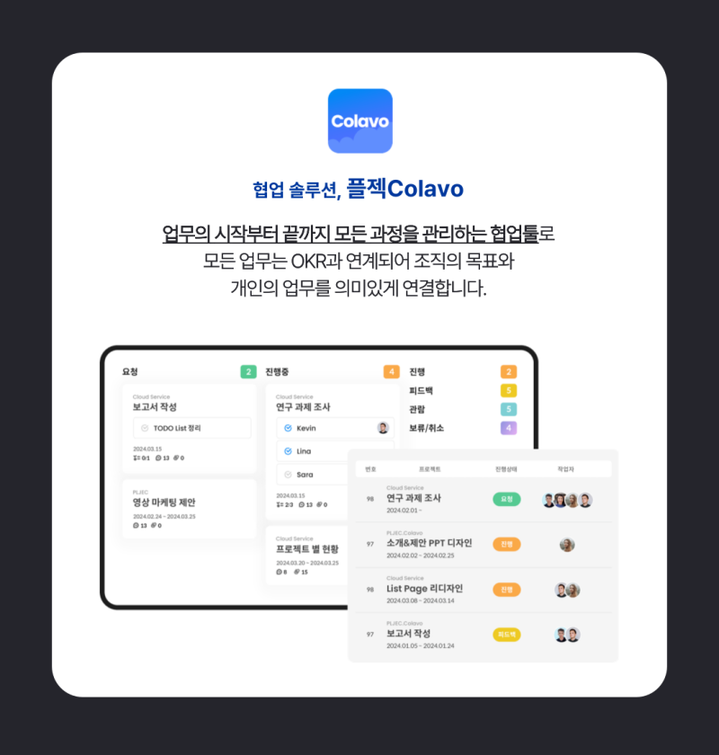 [플젝Colavo] 회사의 성장을 좌우하는 조직문화 개선 사례 3가지 : 네이버 블로그