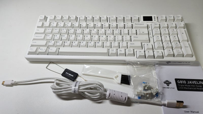 무선 게이밍 기계식 키보드 GDEVIL G810 구매 후기 : 네이버 블로그