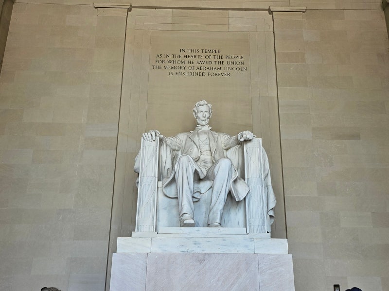 워싱턴dc 링컨 기념관lincoln Memorial 마틴 루터 킹 Jr 메모리얼 한국전 참전용사 기념관