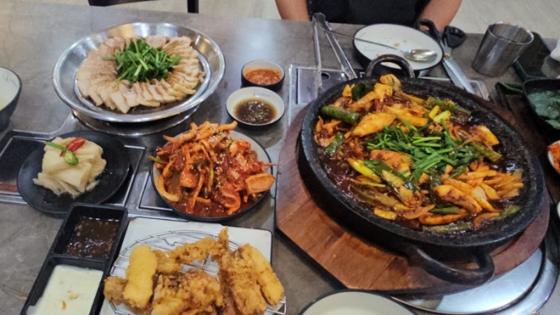 계양구청 맛집 오적회관 계양구청점 오적한상 푸짐하게 즐겨본 저녁 메뉴~ 네이버 블로그