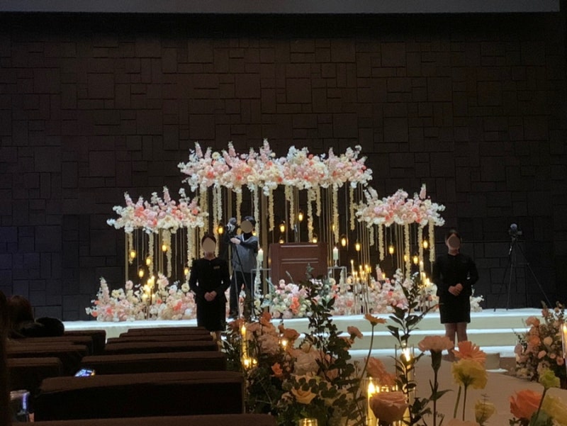 서울 웨딩홀 투어 신세계 남산 트리니티홀 웨딩호텔식 예식 높은 층고 내부소개 장단점 주차 비용 음식 네이버 블로그