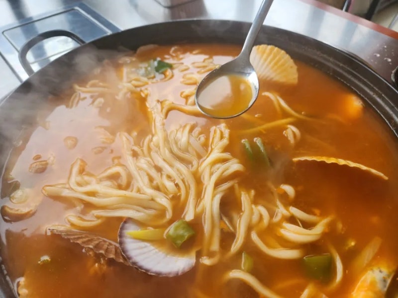 시흥 오이도칼국수 맛집 오이도조개92 해물칼국수 해물파전 후기 네이버 블로그