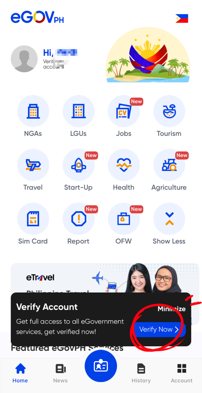 [보홀 여행] 필리핀 입국신고서 세관신고 등록방법 etravel 'eGOVph' 필리핀 여행 필수 서류 : 네이버 블로그