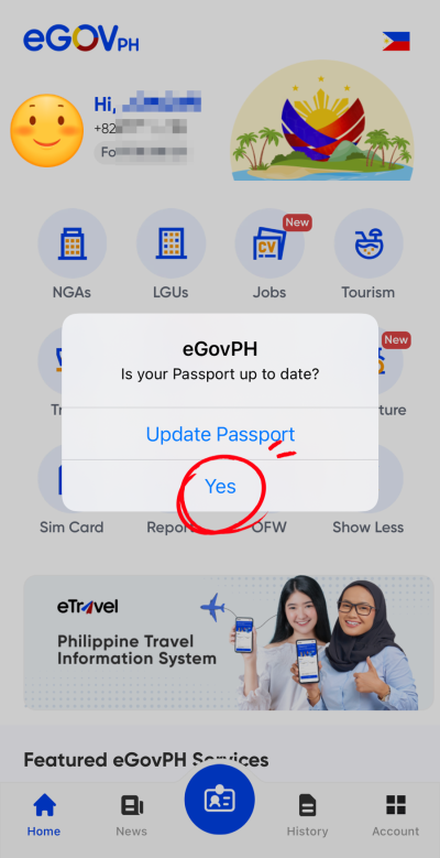 [보홀 여행] 필리핀 입국신고서 세관신고 등록방법 etravel 'eGOVph' 필리핀 여행 필수 서류 : 네이버 블로그