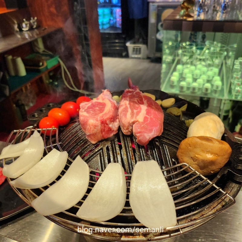 인천 송도 타임스페이스 맛집 양목장1274 타임스페이스점 양갈비 등심 살치 네이버 블로그
