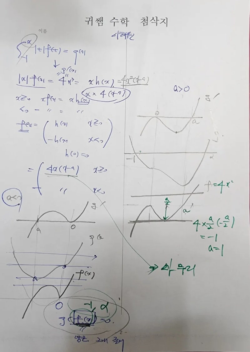 고2 1학기 기말고사 수1 수학내신 기출정리 및 학습자료 네이버 블로그