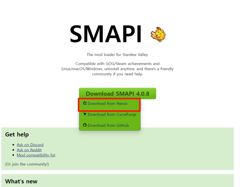 스타듀밸리 SMAPI(스마피) 설치와 업데이트 방법 : 네이버 블로그