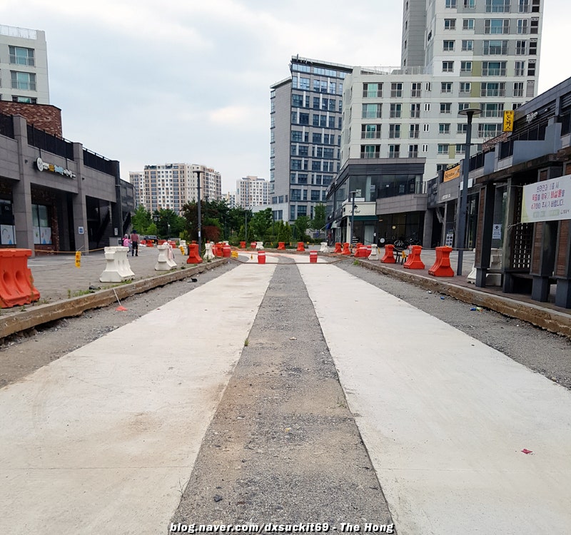 위례 트램 노선 개통 예정 위례선 공사 현장 방문 : 네이버 블로그