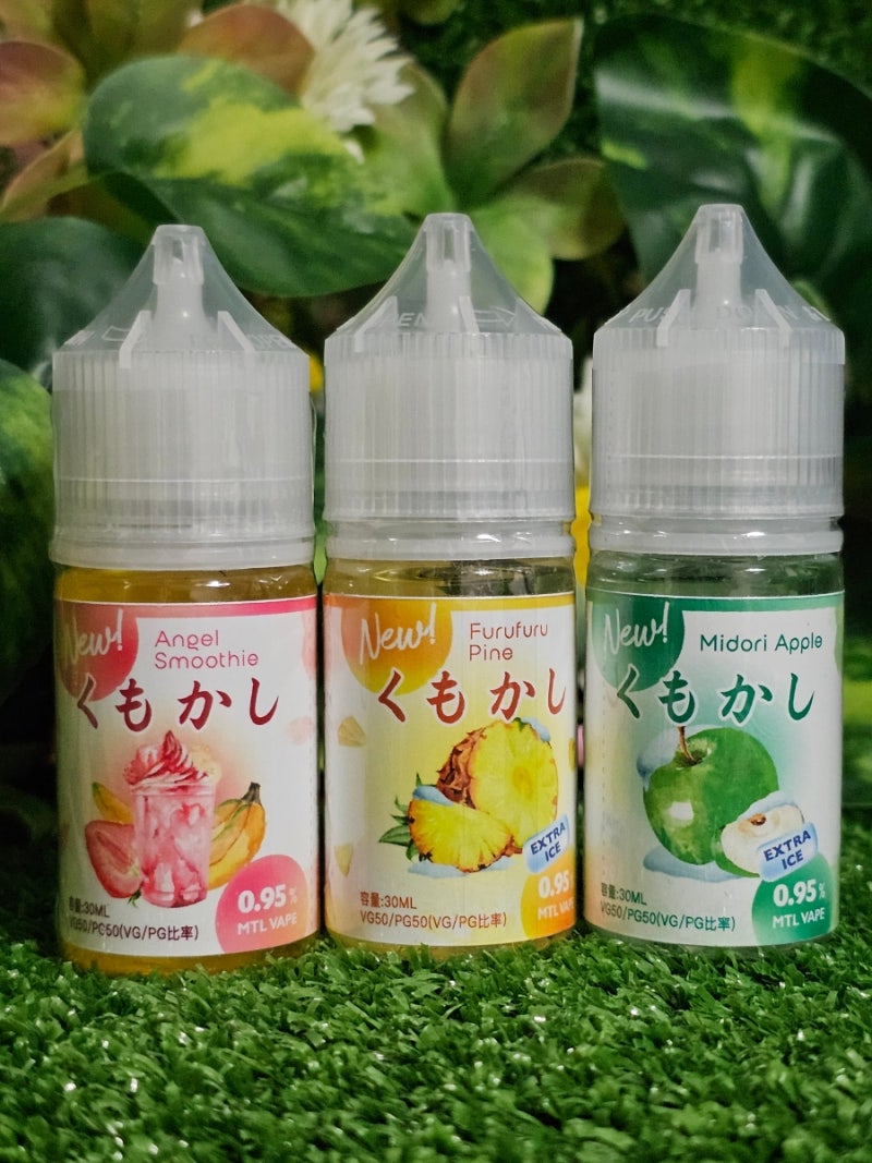 영베이프 쿠모카시 Young Vape Kumokashi 입호흡 액상 3종 딸바 스무디 파인애플 청사과 리뷰 네이버 블로그