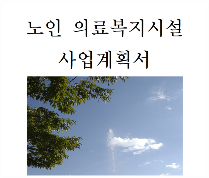 재가 노인복지센터 창업 사업계획서 추천 Ft 설립 시 필요 서류 시설 종류 양식 및 예시 총정리 네이버 블로그