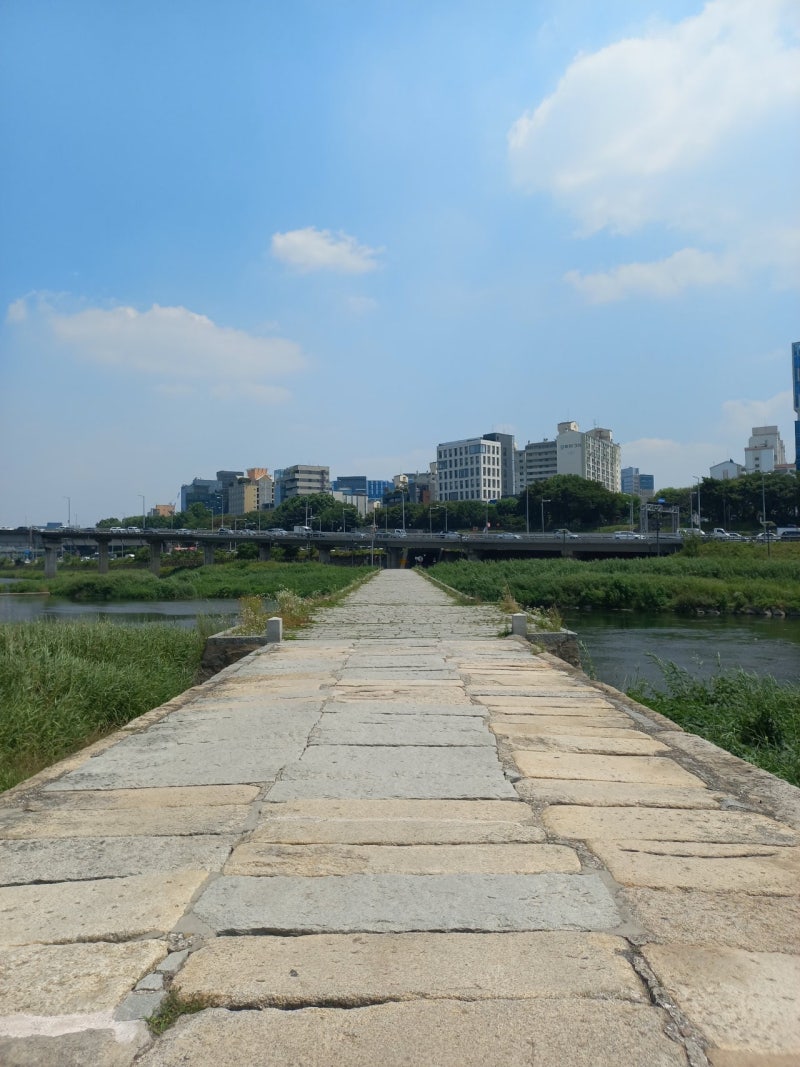 서울 성동구 중랑천 한강 산책로 600년된 가장 오래된 돌다리 살곶이 다리 네이버 블로그