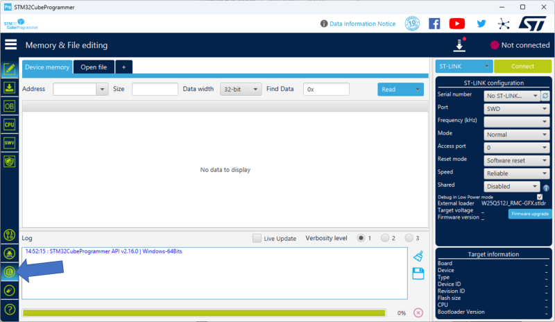 STM32CubeProgrammer에서 External Loader 연결해 다운로드하기 : 네이버 블로그