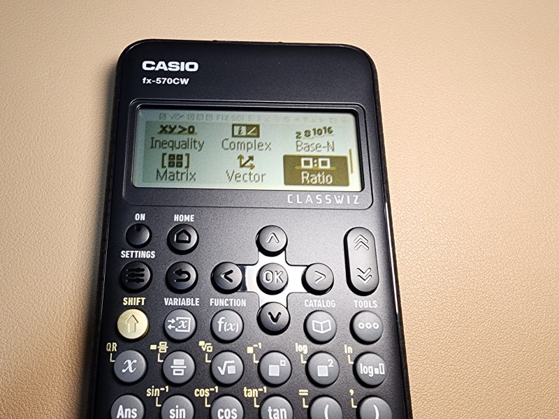 공학용계산기 추천 카시오계산기 신모델 Fx 570cw 리뷰 네이버 블로그