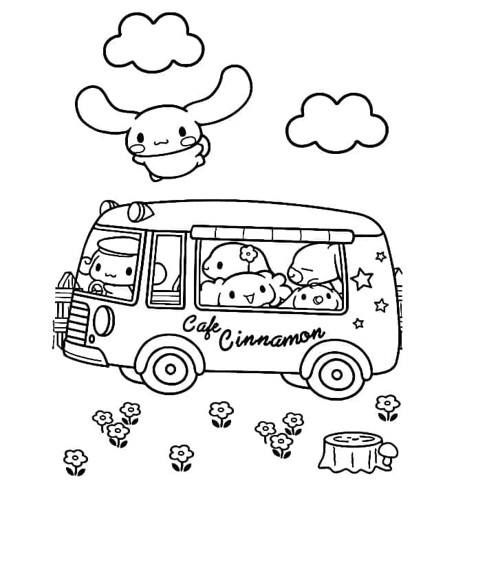산리오 색칠공부 모음 산리오캐릭터즈 시나모롤편① 도안인쇄다운 네이버 블로그