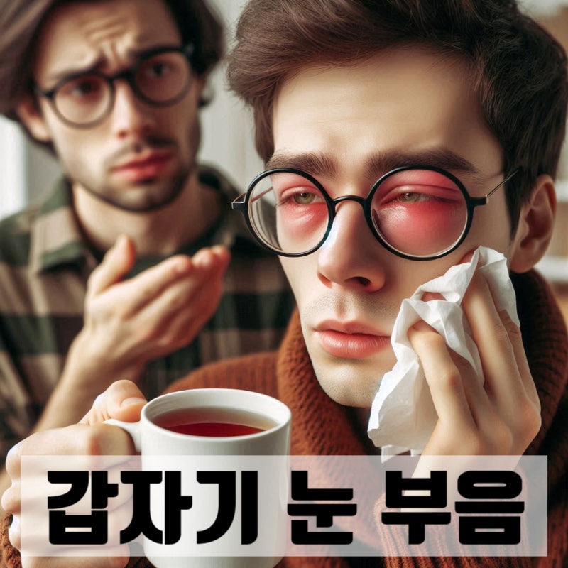 갑자기 눈 부음 원인과 해결방법 And 일상에서 예방하기 네이버 블로그