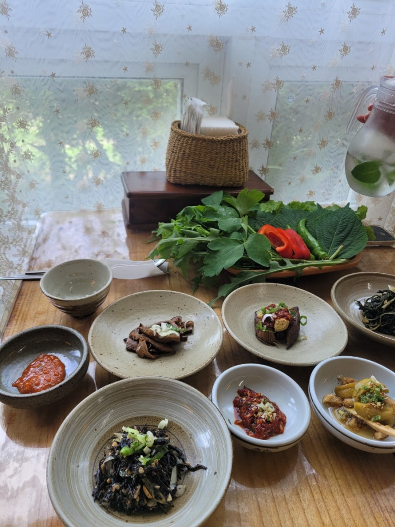 제주내륙 쌈밥정식 선흘곶 추천 건강한 재료로 한 상 가득 나와요 동백동산 일정과 함께하면 굿 네이버 블로그