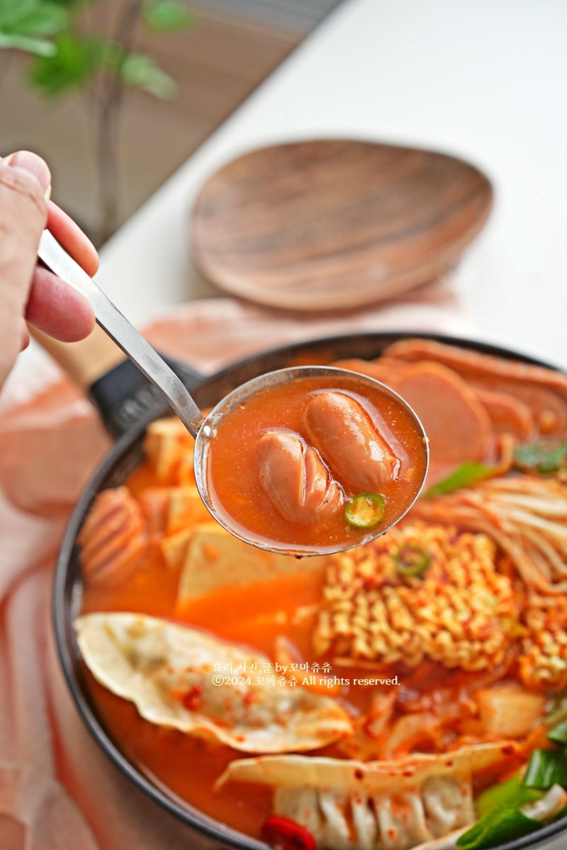 부대찌개 황금레시피 부대찌개 양념장 만드는법 재료 찌개종류 네이버 블로그
