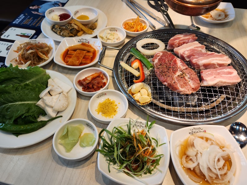 송천동 고깃집 명륜진사갈비 전주송천점 무한리필 송천동 고기맛집 추천 신메뉴 후려페퍼 스테이크 꿀맛 네이버 블로그