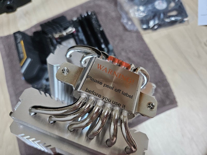 Thermalright Peerless Assassin 120 SE 서린 공랭 쿨러 + SST-AMD 무뽑방지키트 장착 방법 ...