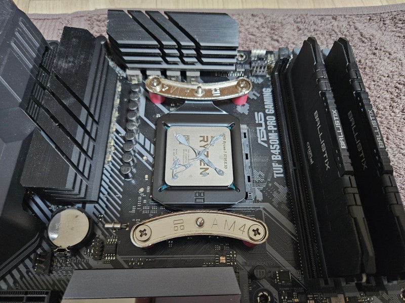 Thermalright Peerless Assassin 120 SE 서린 공랭 쿨러 + SST-AMD 무뽑방지키트 장착 방법 ...