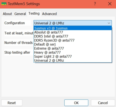 TestMem5(TM5) 0.13.1 새로운 버전 : 네이버 블로그