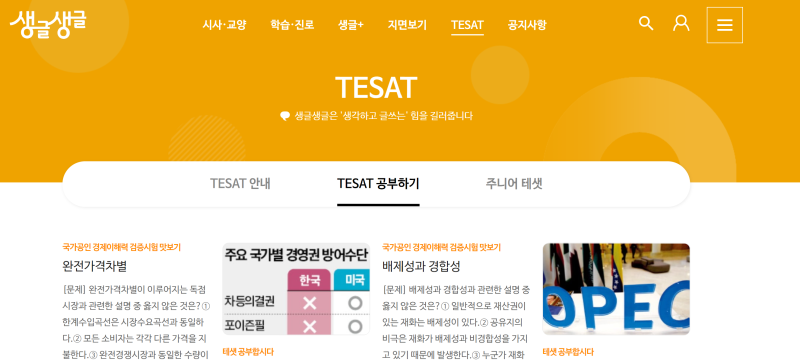 제89회 테셋(TESAT) S등급 및 수상 후기 (feat. 생글생글) (광고 X) : 네이버 블로그