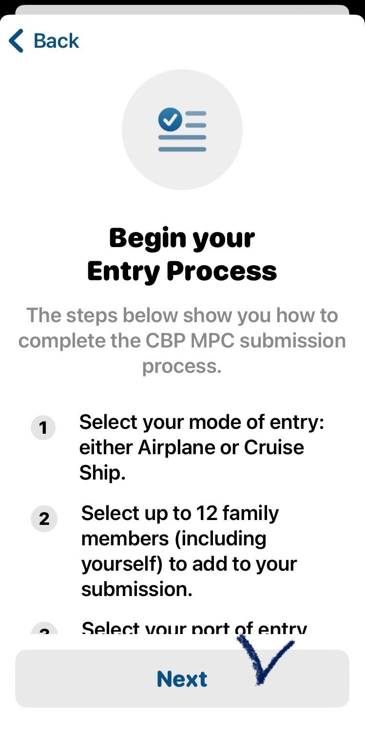 MPC(Mobile Passport Control)앱으로 미국 입국 심사 빠르게 통과하기 : 네이버 블로그